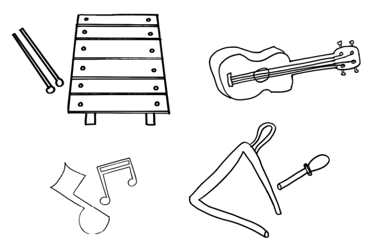 Music Coloring Pages (Free Printables) - Musical Mum