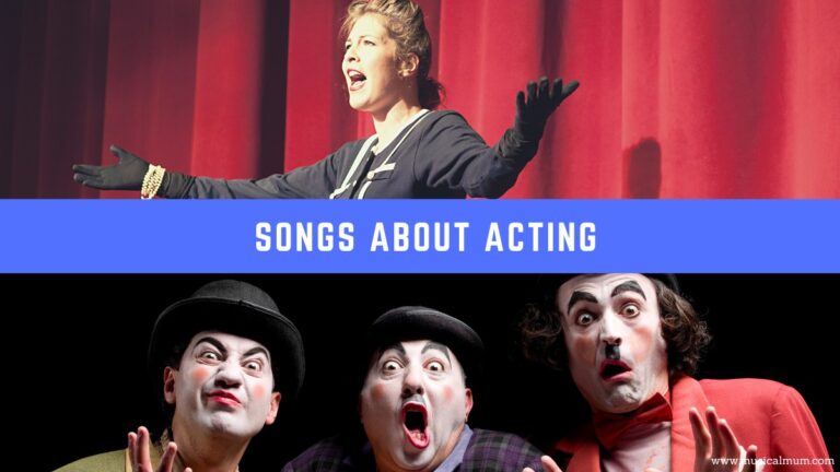 20 Songs About Acting - Musical Mum