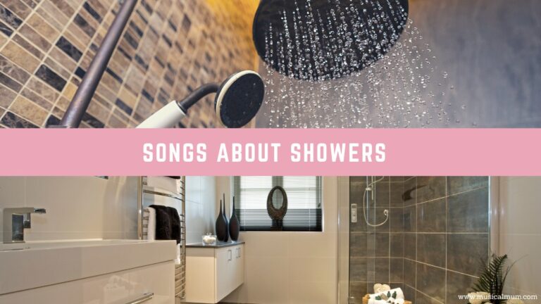 20 Songs About Showers - Musical Mum