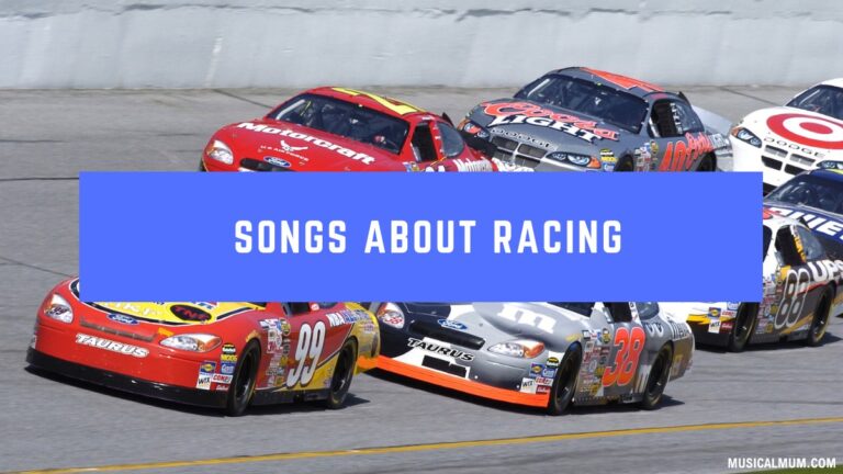 20 Songs About Racing - Musical Mum