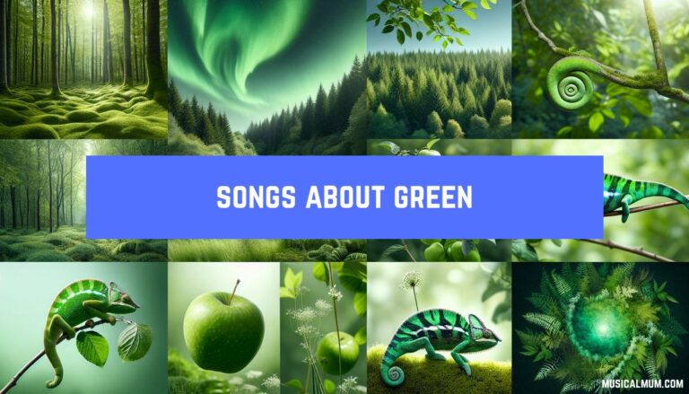 18 Songs About Green - Musical Mum