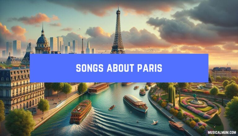 20 Songs About Paris - Musical Mum
