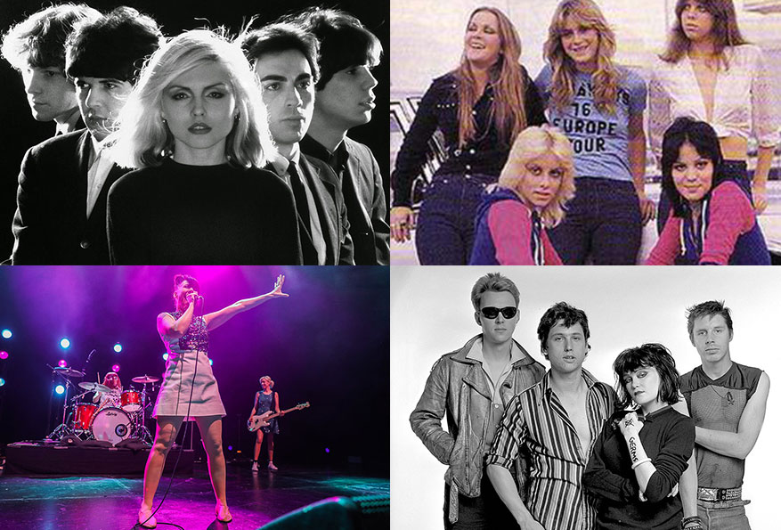 Punk Rock Bands Collage