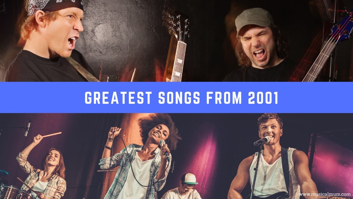 20 of the Greatest Songs From 2001 - Musical Mum